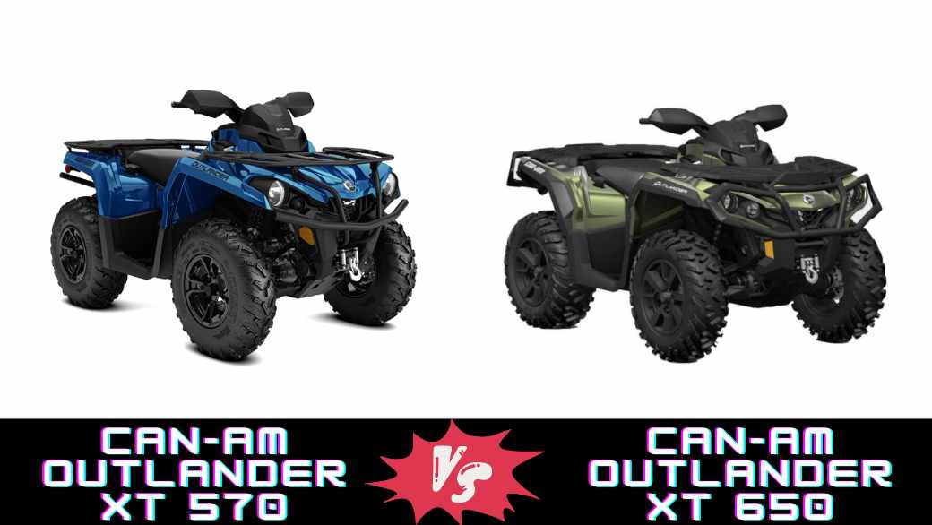 Can-Am Outlander XT 570 vs. Can-Am Outlander XT 650: Which is better ...
