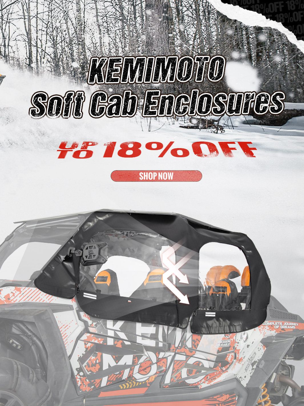 Aftermarket UTV Accessories & Parts for SxS – Kemimoto