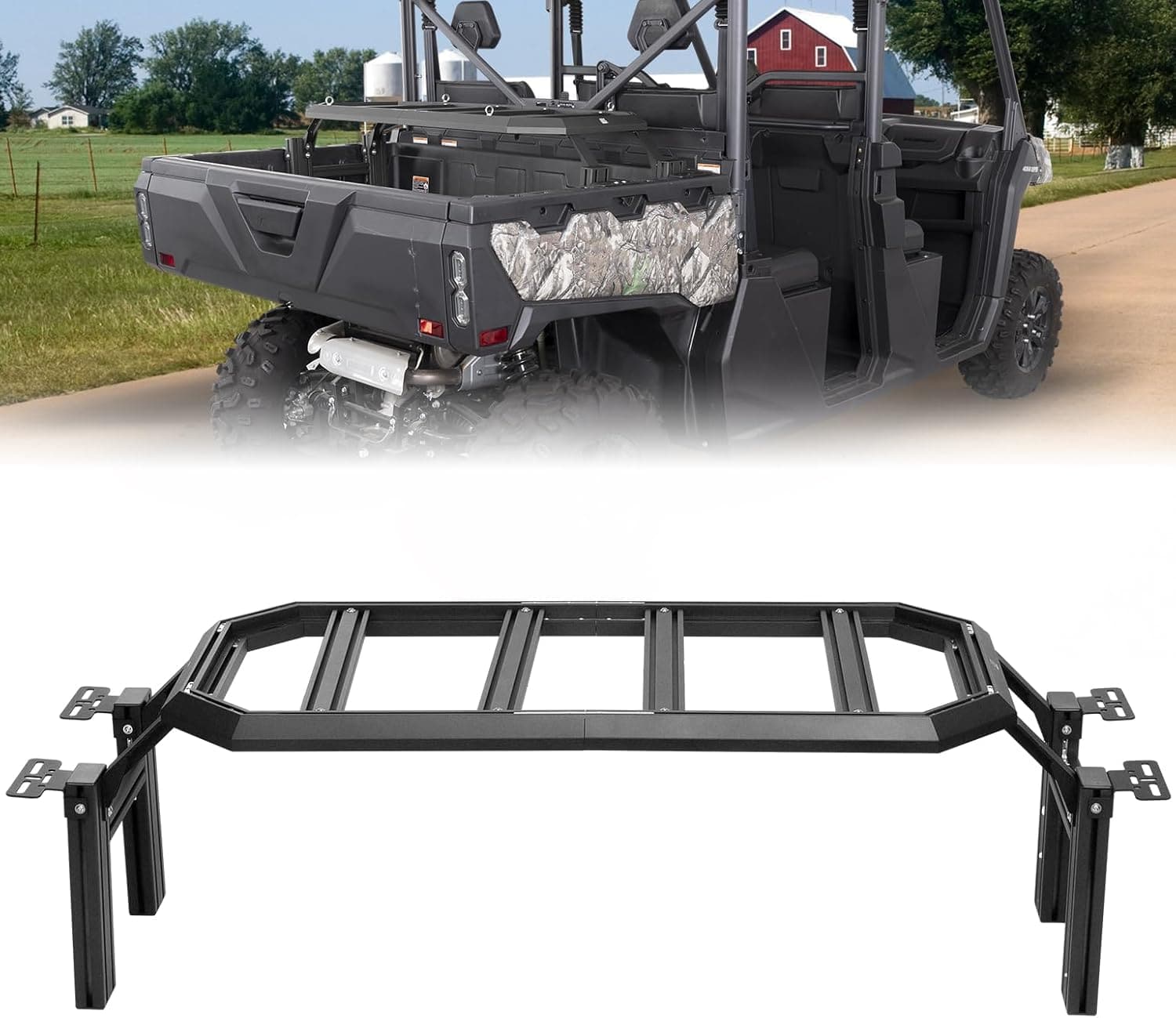 UTV Rear Rack for CFMOTO Uforce 1000 1000XL – Kemimoto