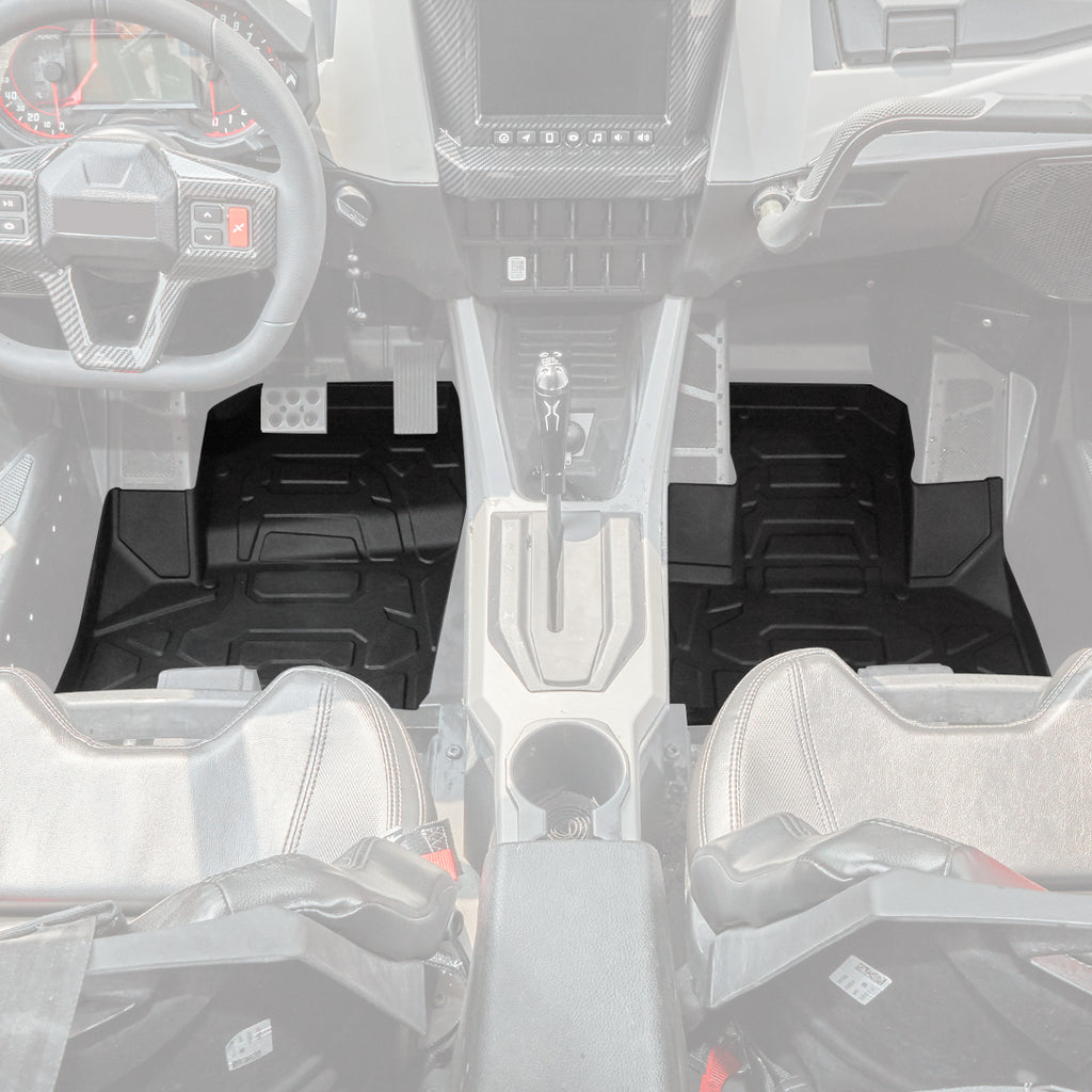 Floor Mats Liners For Polaris RZR PRO XP 2020 2024 Kemimoto