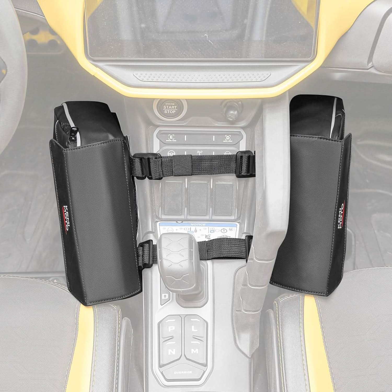 UTV Universal Center Console Bag for Can-Am, Polaris, Cfmoto, Honda ...