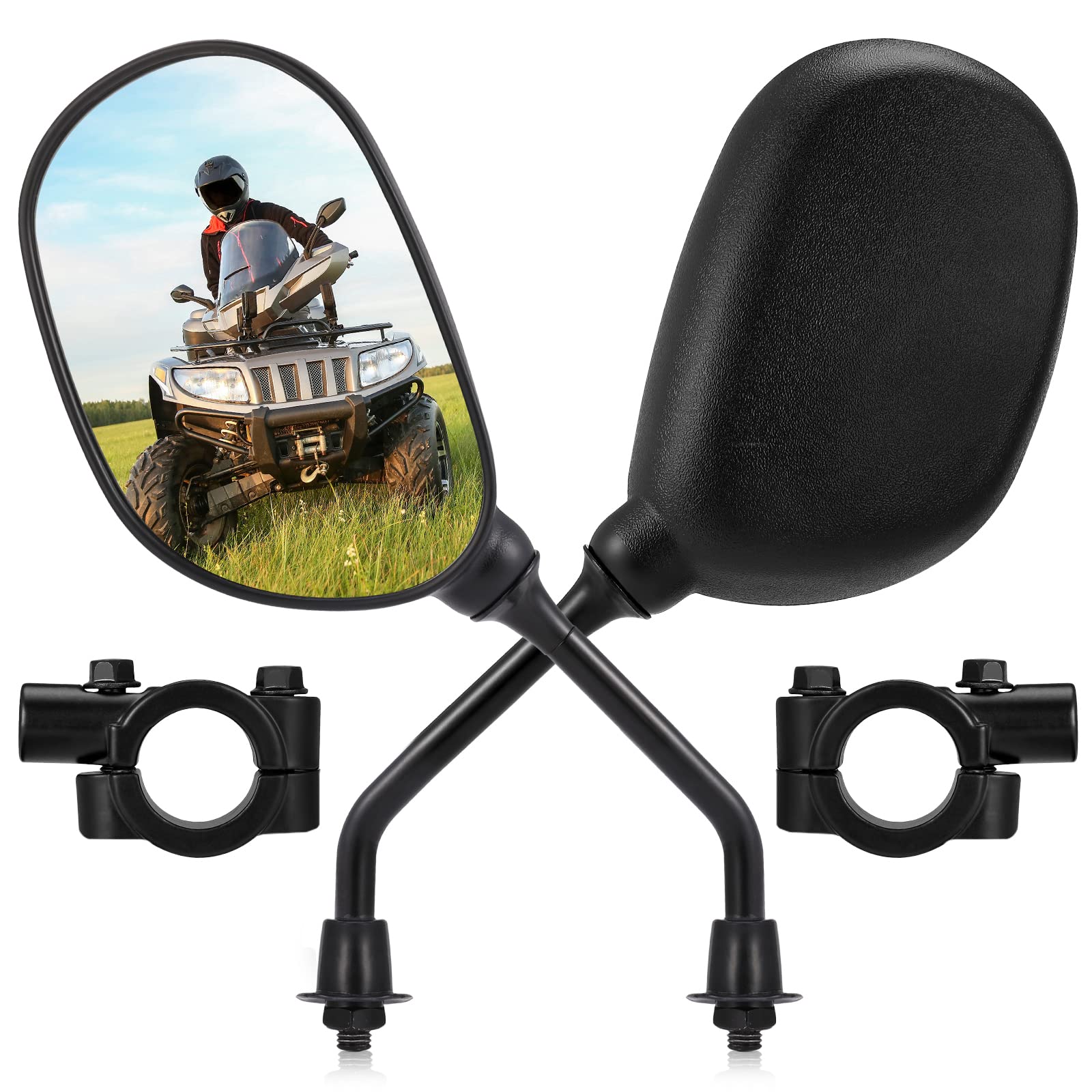 7/8" Handlebar Mount Rearview Mirror – Kemimoto