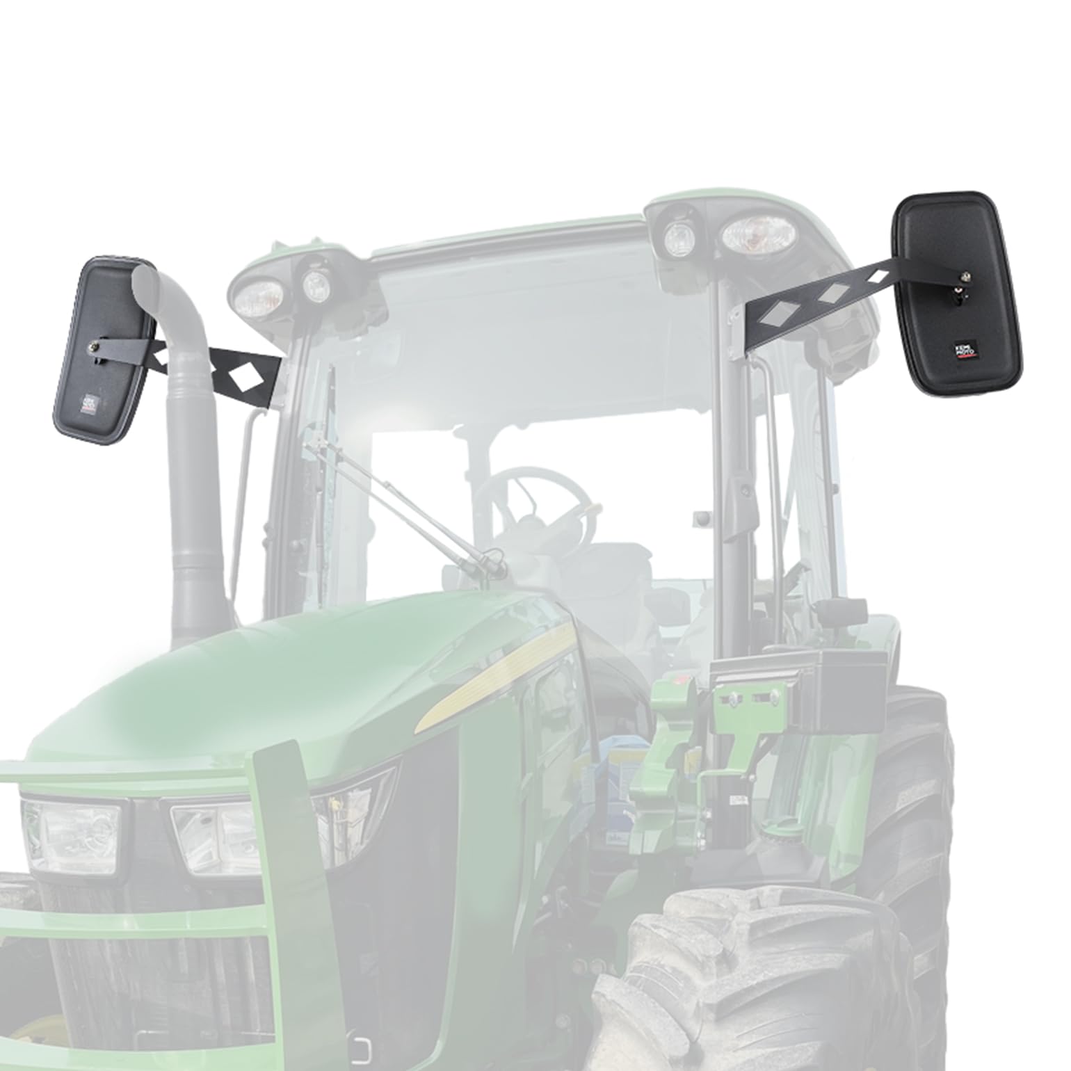 Tractor Side Mirrors for John Deere 5000 & 6000 Series – Kemimoto