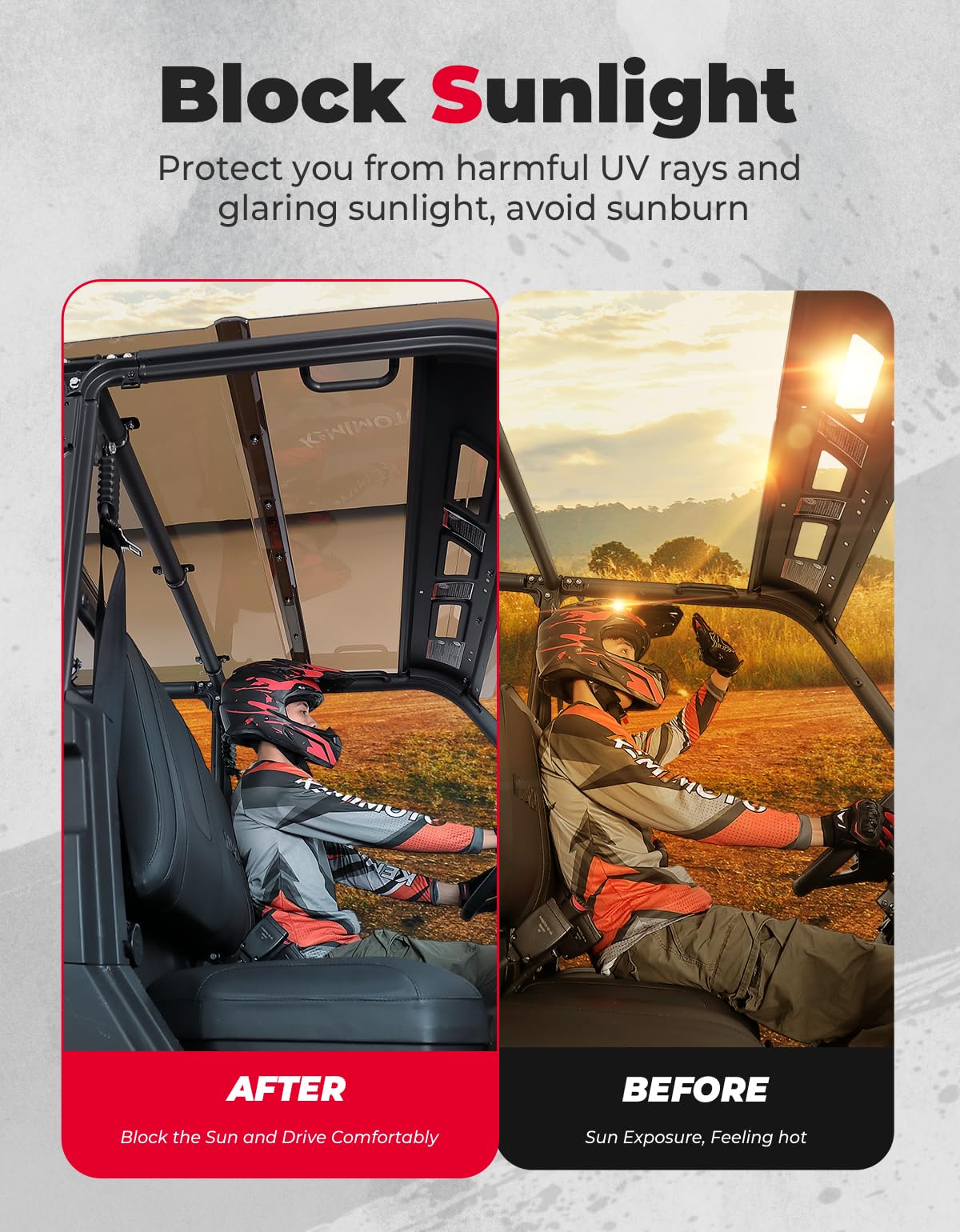 Brown Hard Roof Top for CFMOTO UForce 1000XL – Kemimoto