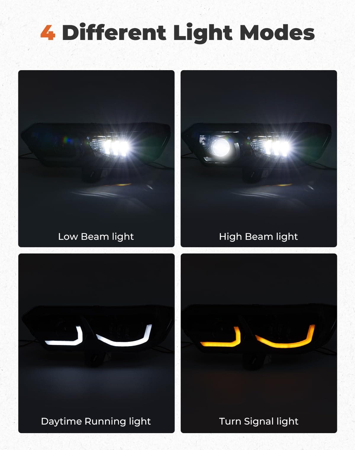 Can Am Defender LED Headlights – Kemimoto