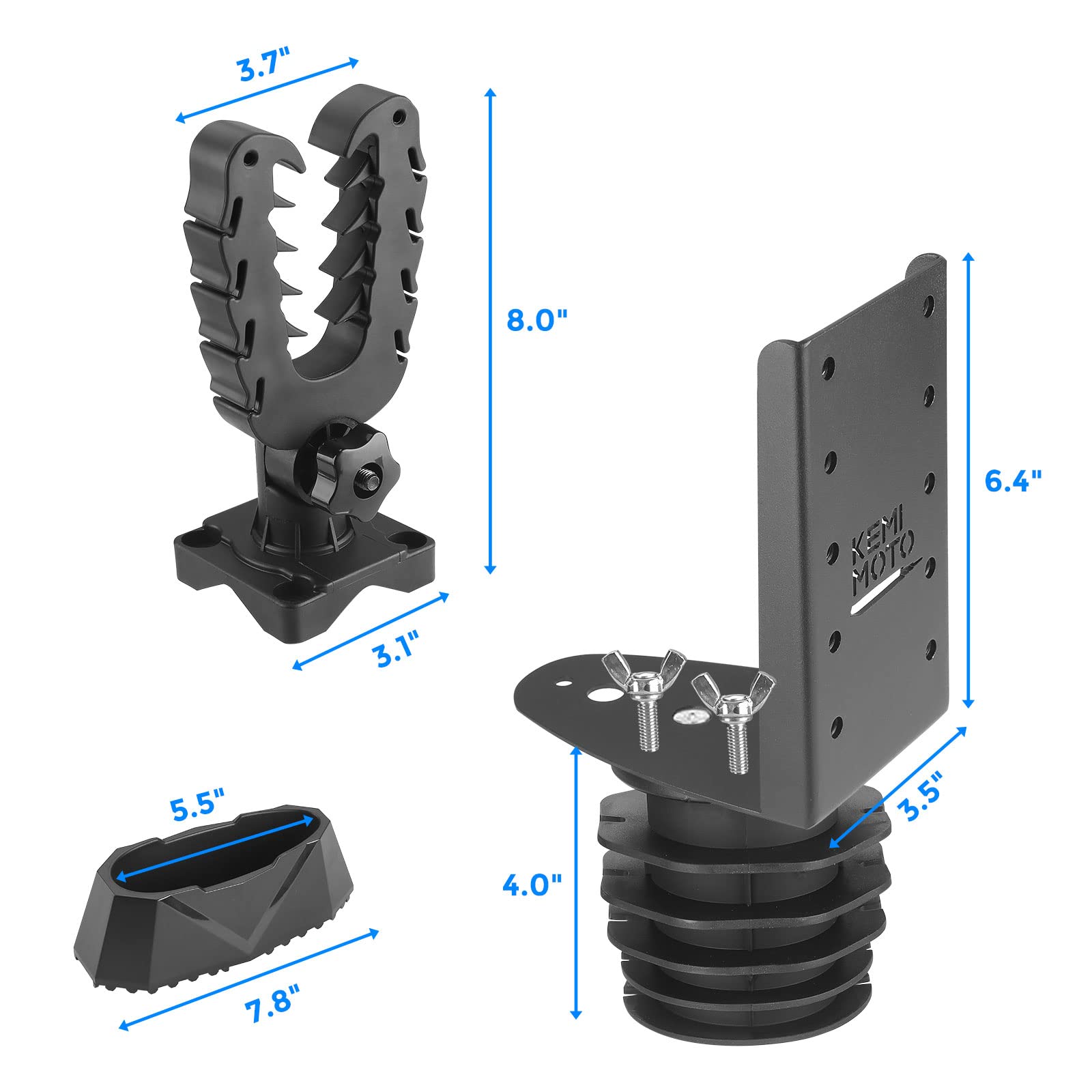 Polaris Ranger Gun Rack UTV Rifle Mount – Kemimoto