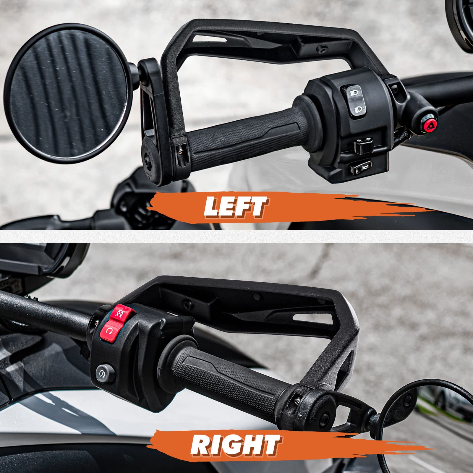 Aluminum Handguards for Can-Am Ryker – Kemimoto