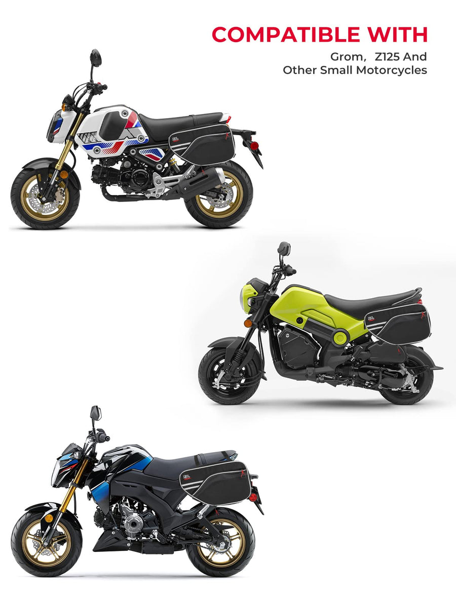 Honda Grom Saddlebags Waterproof 30L – Kemimoto