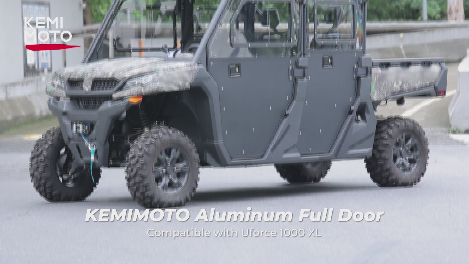 CFMOTO UForce 1000 XL Doors with Sliding Window – Kemimoto