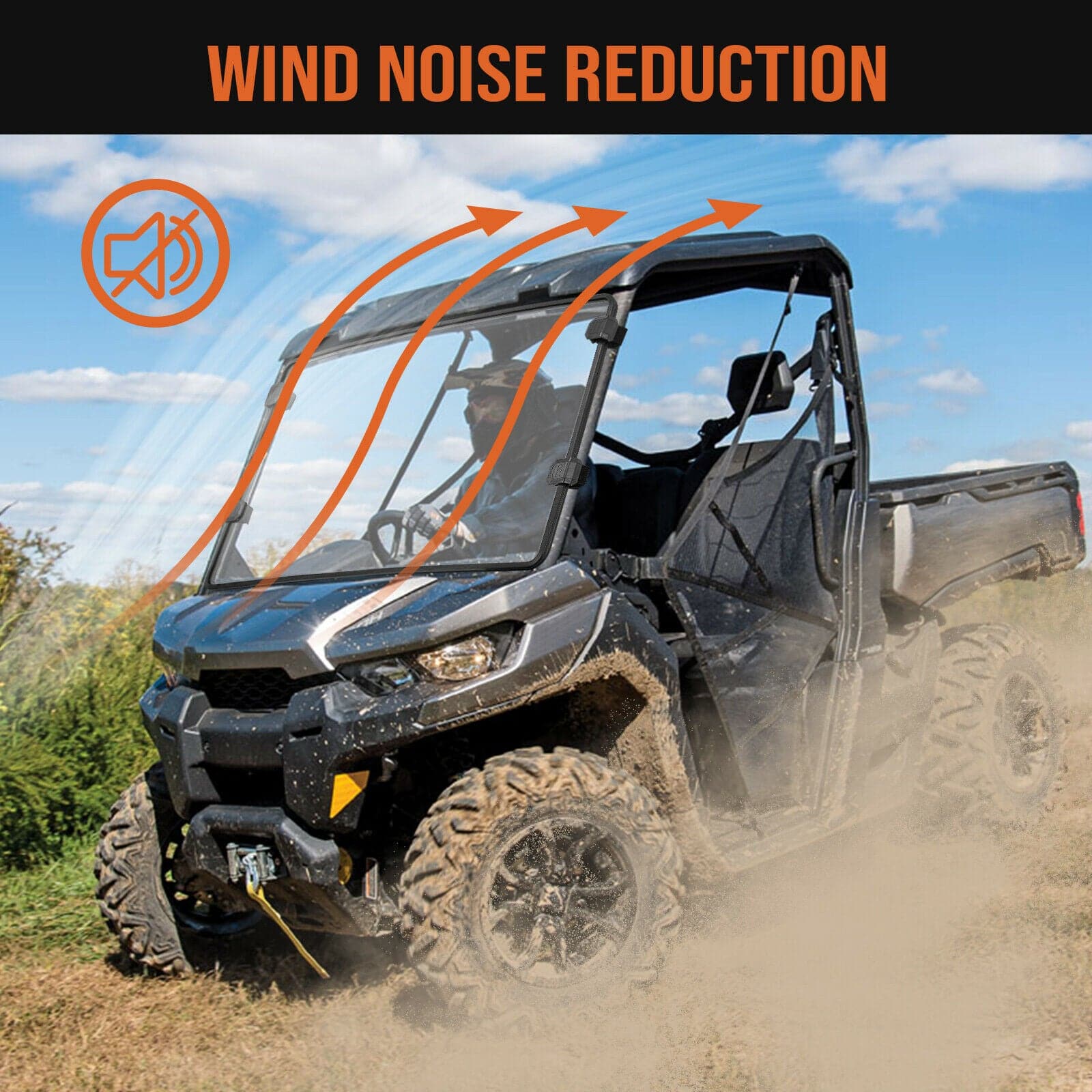 Can-Am Defender Windshield – Kemimoto