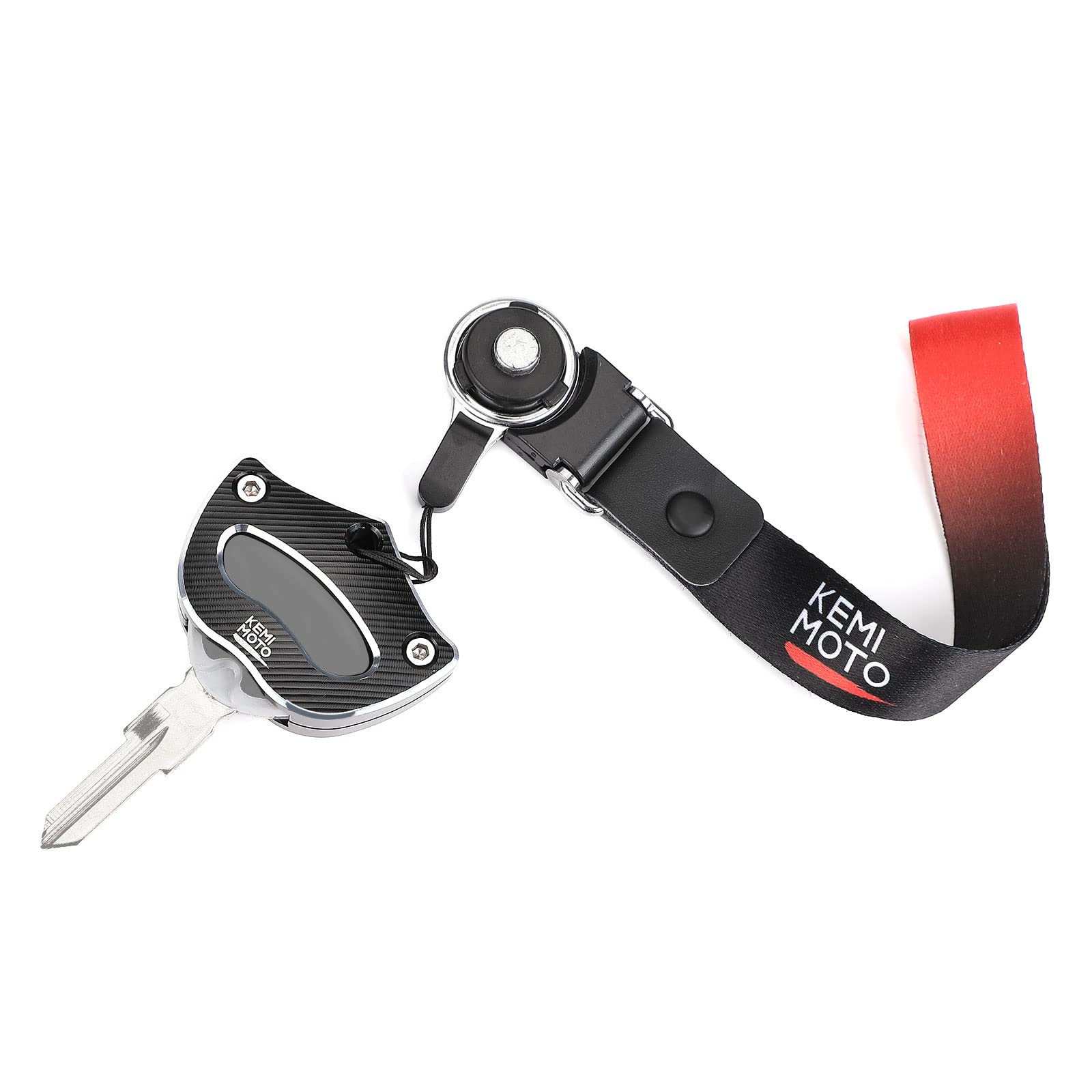 Key Holder With Lanyard Fit Can-Am Spyder – Kemimoto