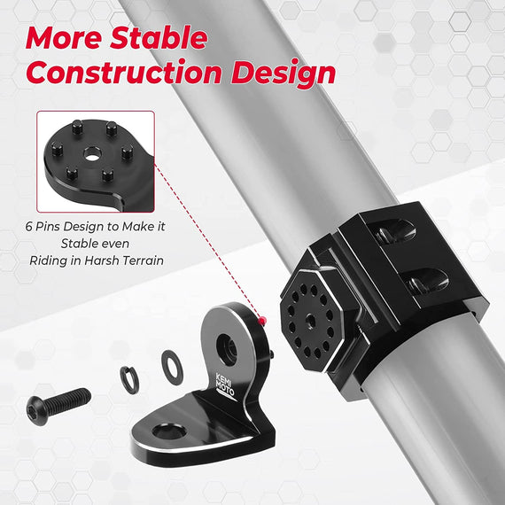 UTV Pro-fit Whip Mounts – Kemimoto